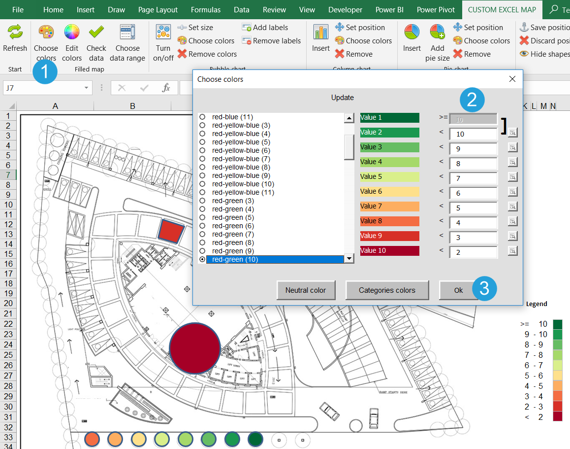 Excel Map Template Excel Map Template